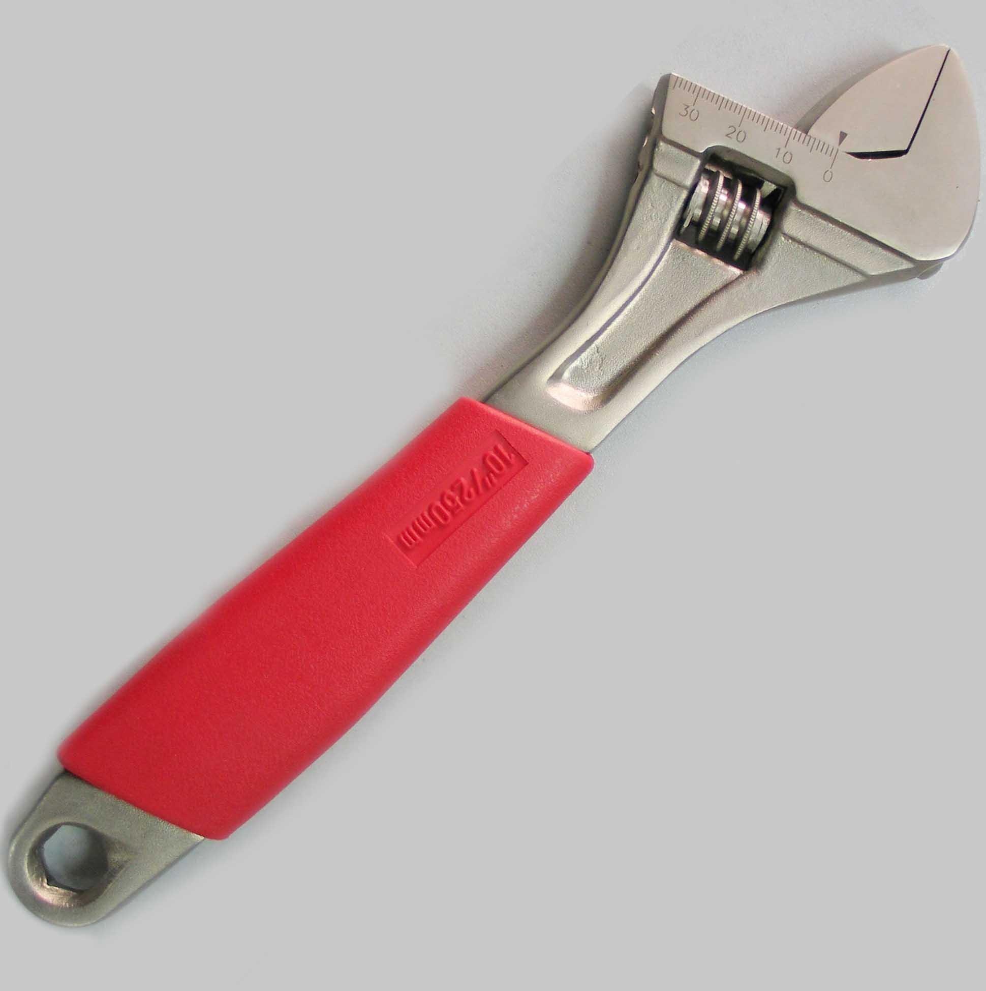 Adjustable spanner Adjustable wrench with rubber grip